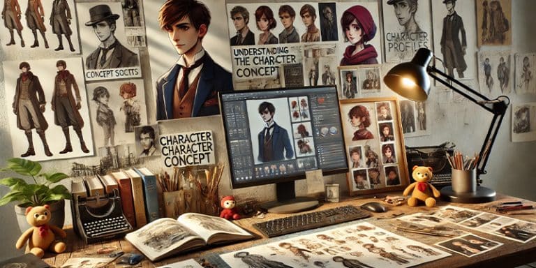 From Sketch to Final - The Complete Character Illustration Process