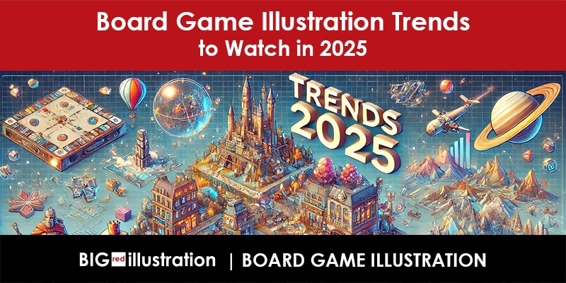 Board Game Illustration Trends to Watch in 2025