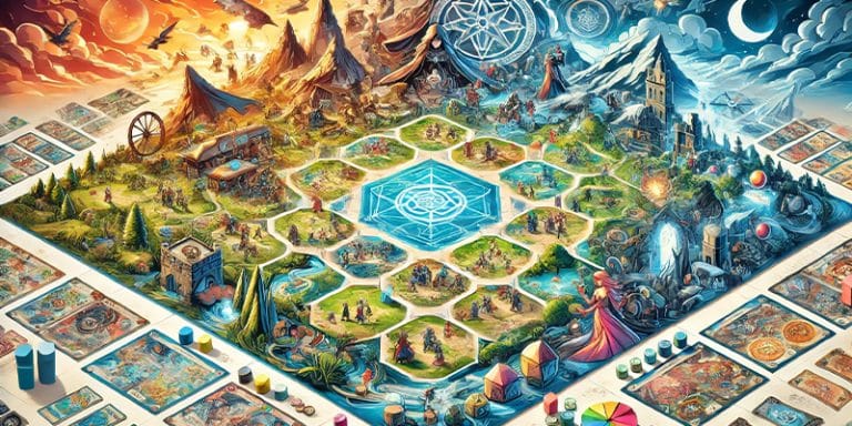 Creating Immersive Worlds Through Board Game Art