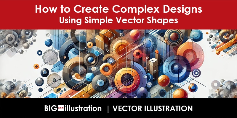 How to Create Complex Designs Using Simple Vector Shapes