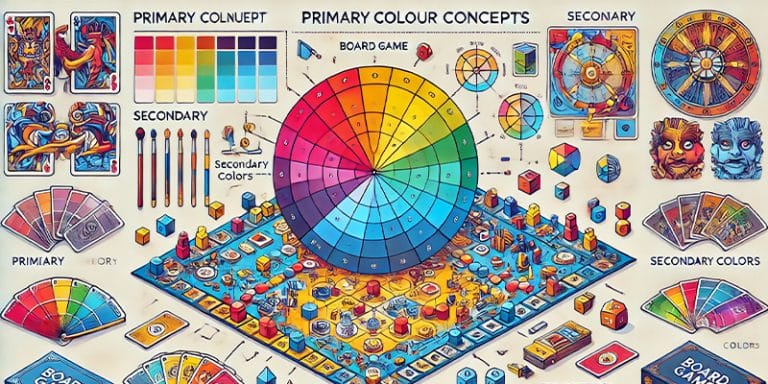 Exploring Colour Theory in Board Game Illustrations