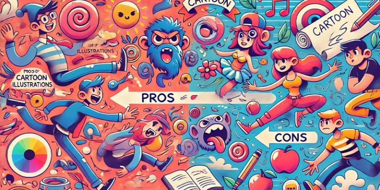 Cartoon Illustrations vs. Realism: What’s the Difference?