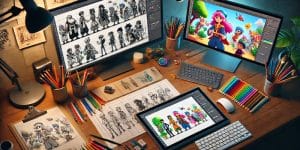 The Evolution of Cartoon Illustration: From Sketches to Digital