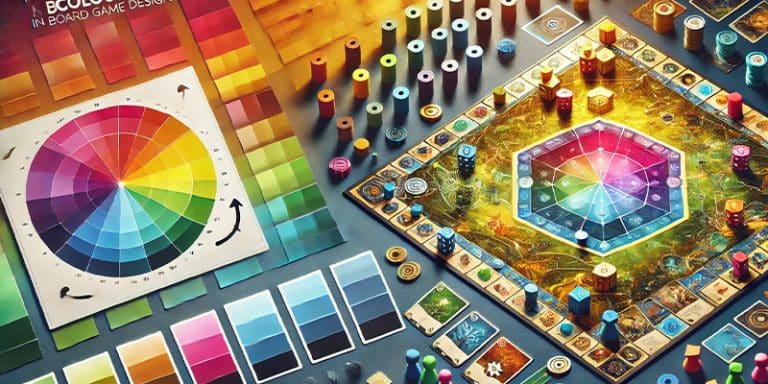 Exploring Colour Theory in Board Game Illustrations