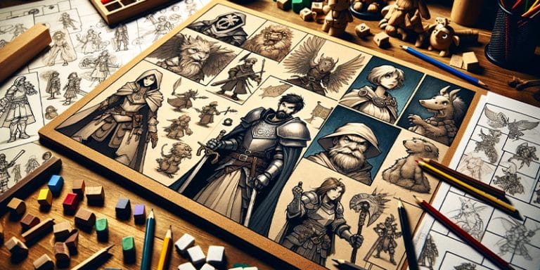 How to Illustrate Characters with Personality for Board Games