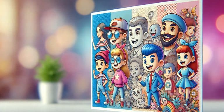 Character Illustration Styles: Cartoon vs. Realistic