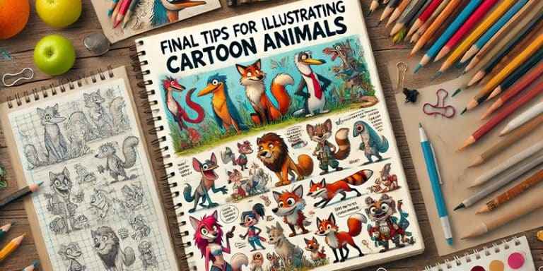 How to Illustrate Cartoon Animals with Personality