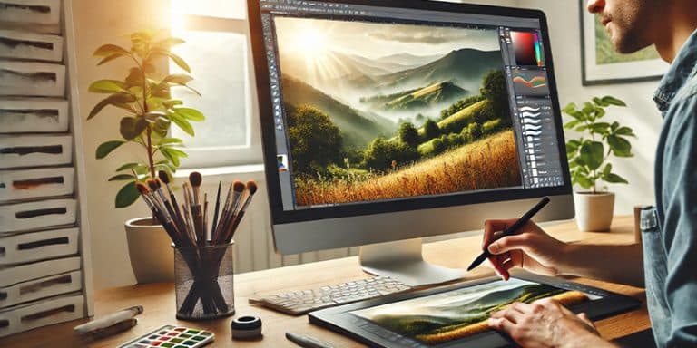 How to Master Perspective for Realistic Landscape Illustrations