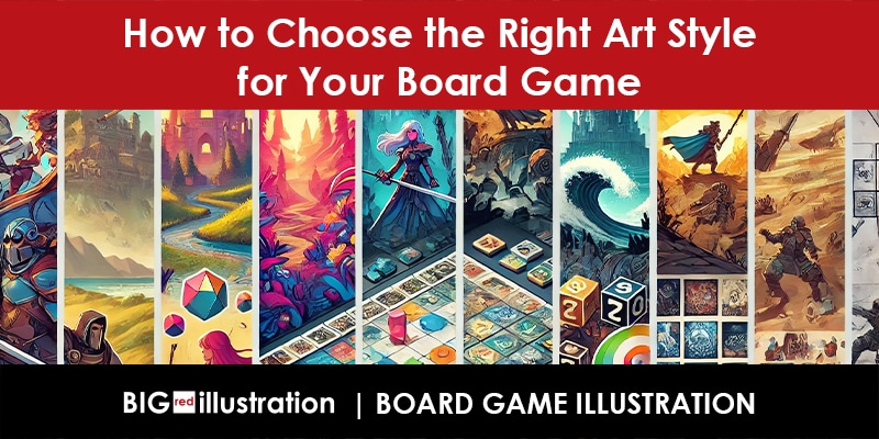 How to Choose the Right Art Style for Your Board Game