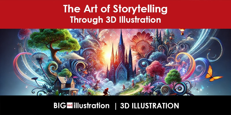 The Art of Storytelling Through 3D Illustration