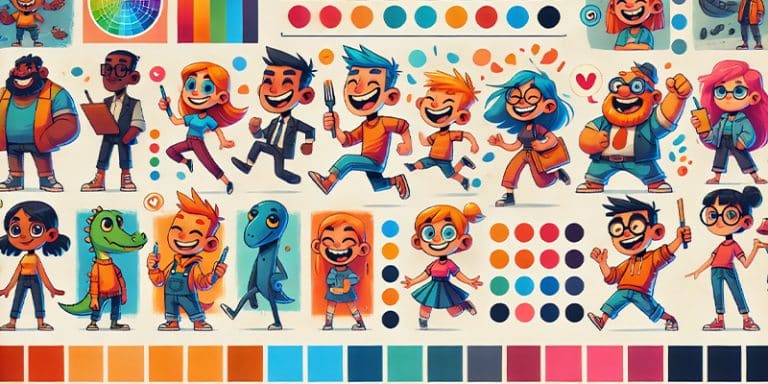 Using Colour to Enhance Character Personality in Illustrations