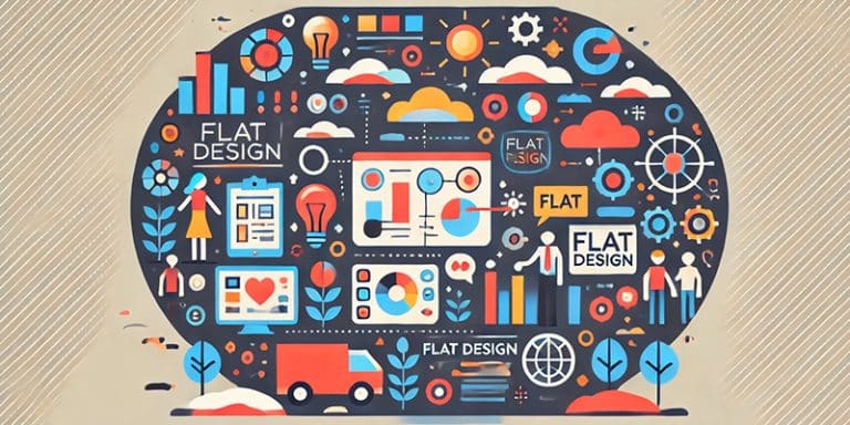 Exploring the World of Flat Design in Vector Illustration