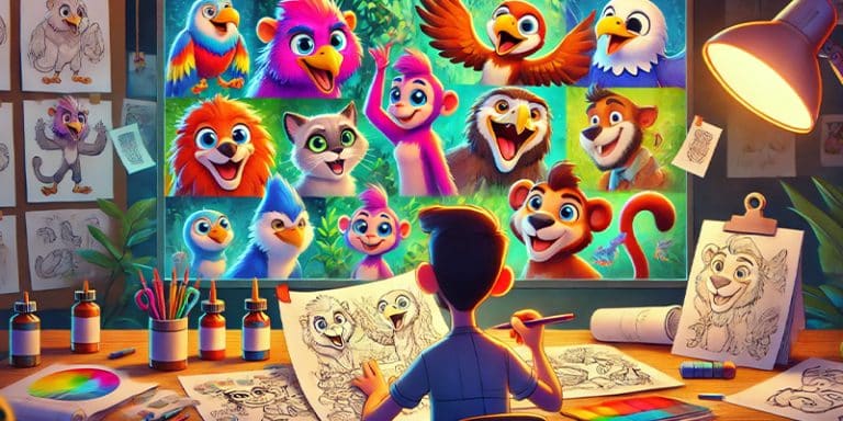How to Illustrate Cartoon Animals with Personality