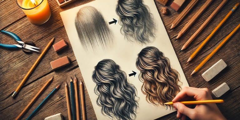 How to Create Realistic Hair in Your Drawings